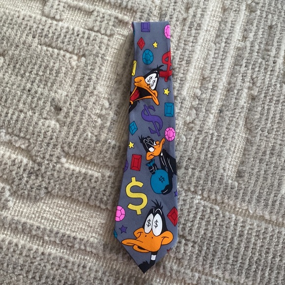 Balancine | Accessories | Daffy Duck Money Tie | Poshmark